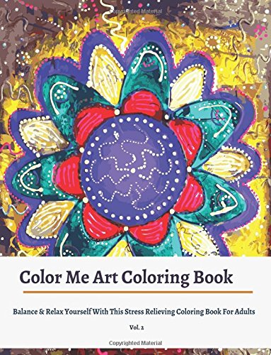 Colorama Adult Coloring Books: Balance & Relax With This Stress ...