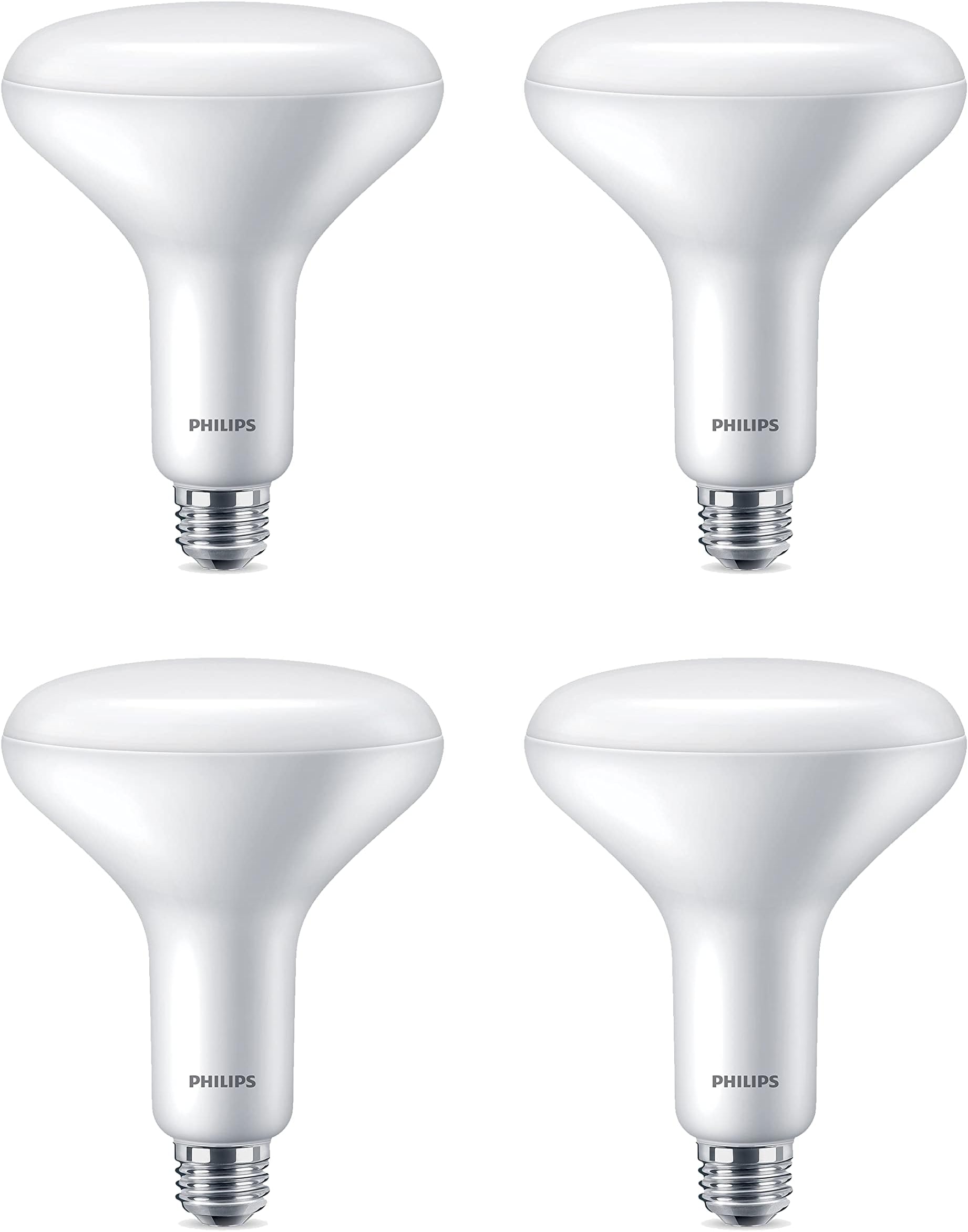 Philips 65W Soft White LED BR30 2700K 3PK - Amazon.com