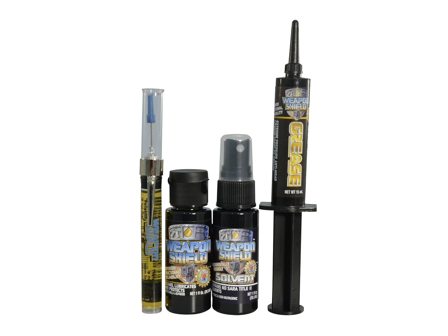 Amazon.com: Steel Shield Weapon Shield Maintenance Kit 1 oz. Liquid ...