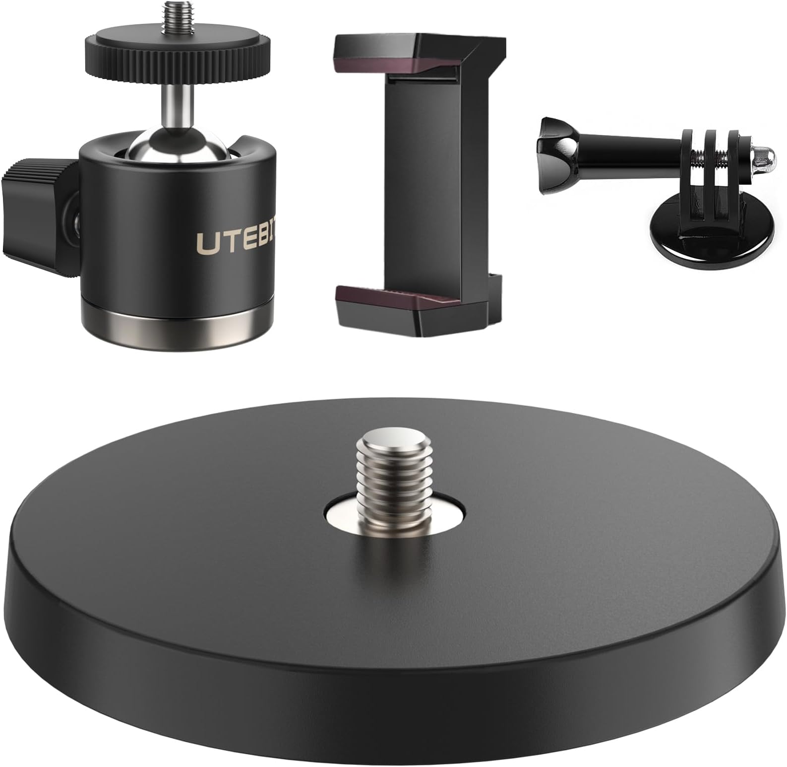 Amazon.com : UTEBIT Camera Mount for Go Pro - 88MM Powerful Base for ...