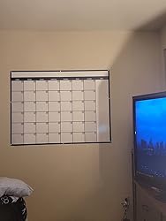 Amazon.com: Large Wall Calendar, 36" x 48" - Dry Erase, Undated ...