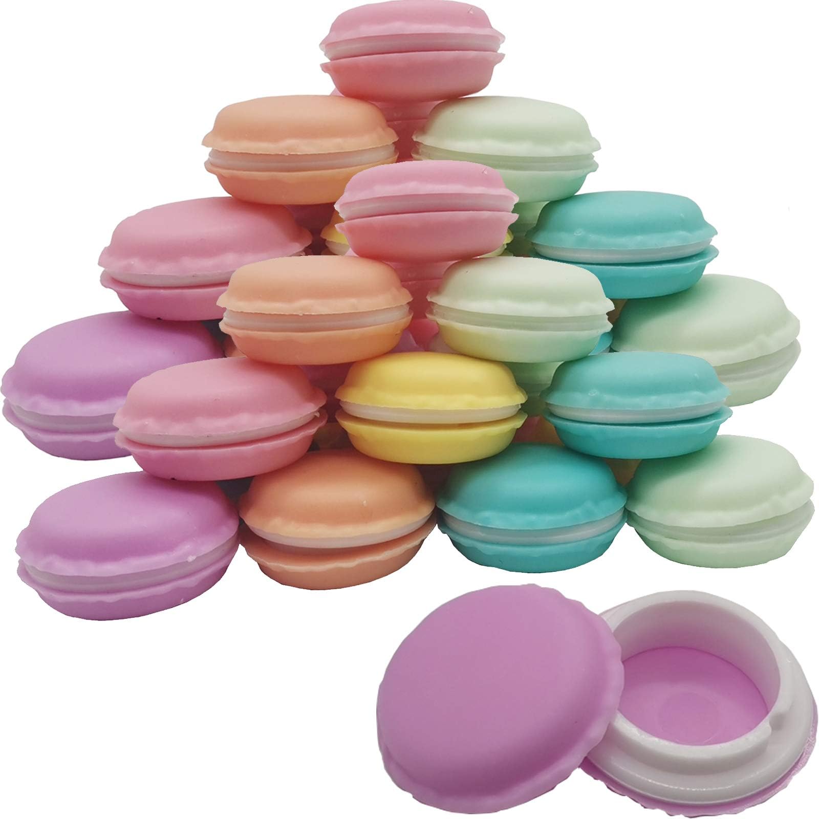 Amazon.com: Cute and Colorful Macaroon Jewelry and Pill Storage Box ...