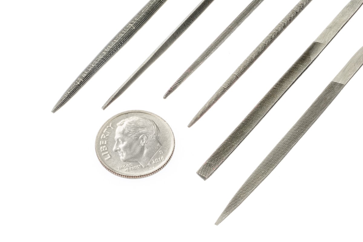 Needle File Set 6 Piece File Set - 100mm Warding Files With Storage ...