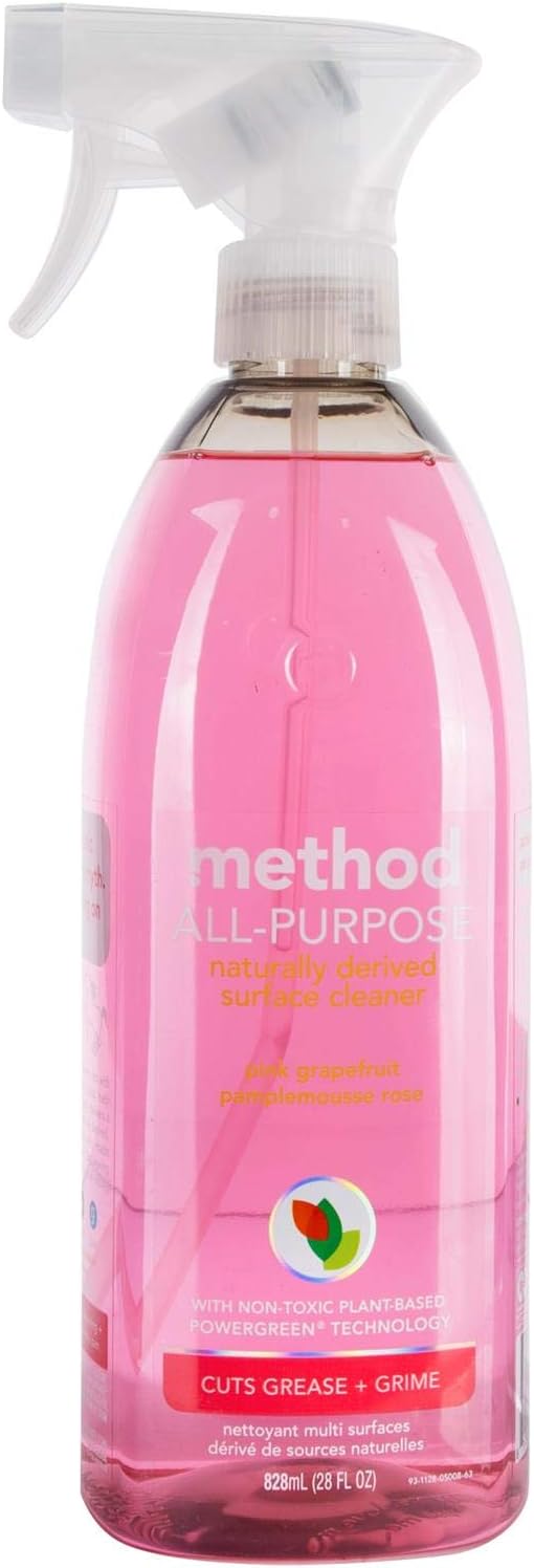 Amazon.com: Method All-Purpose Cleaner Spray, Pink Grapefruit, Plant ...