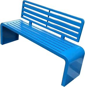 Amazon.com: HBHXDZ Thickened Galvanized Outdoor Bench, Garden Bench ...
