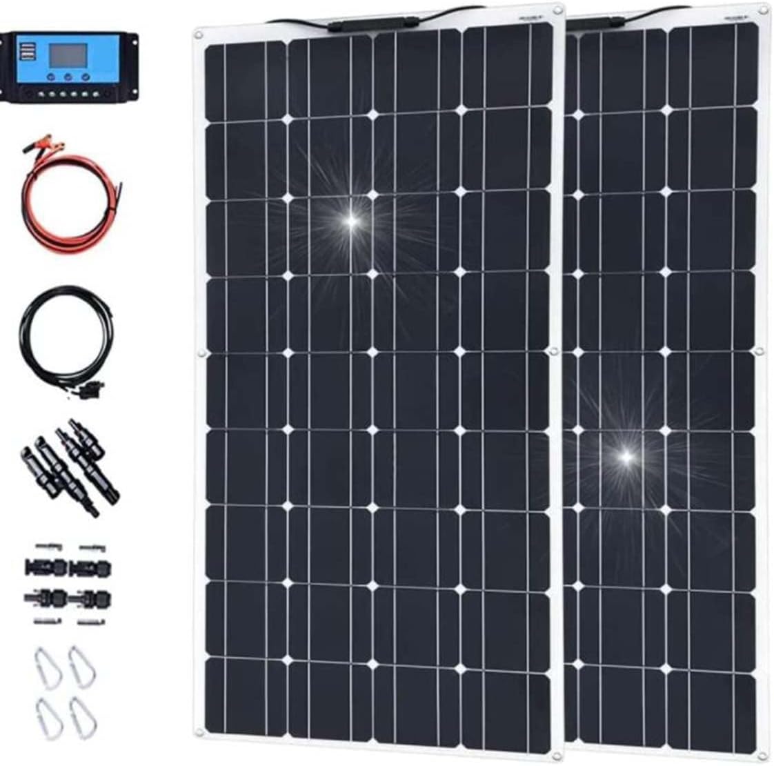 Amazon.com : QXIUDDYS Monocrystalline Solar Panels, Flexible Solar Panel 400W 600W 800W 1200W ...