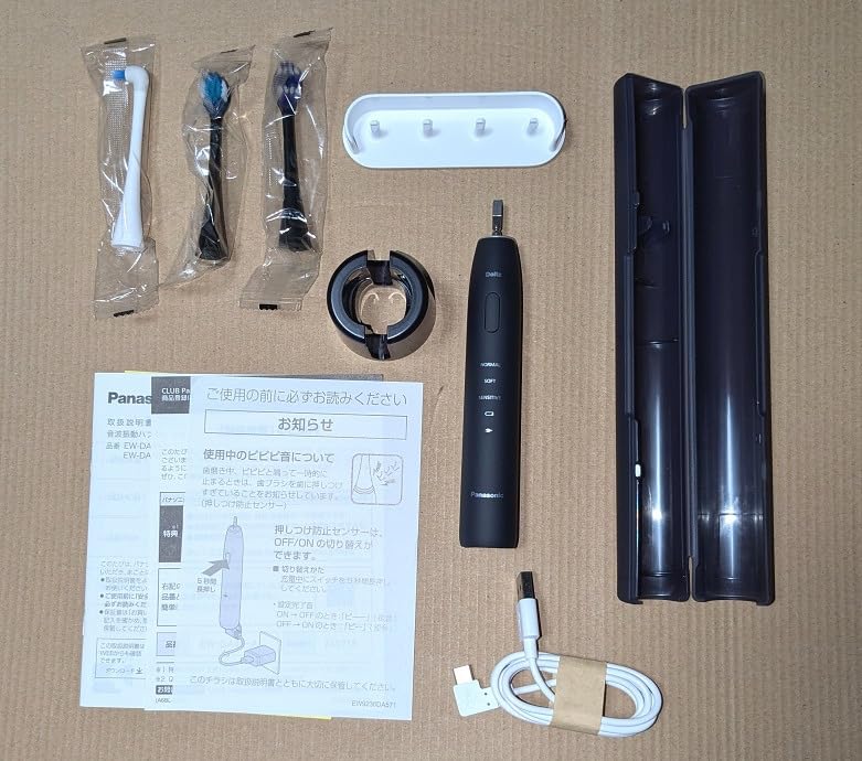 Amazon.co.jp: パナソニック 音波振動ハブラシ ドルツ 電動歯ブラシ USB充電 EW-DA48-A ディープネイビー : ドラッグストア