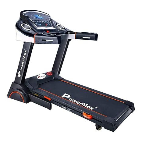 Buy PowerMax Fitness TDA-230 (4HP Peak) Smart Folding Electric ...
