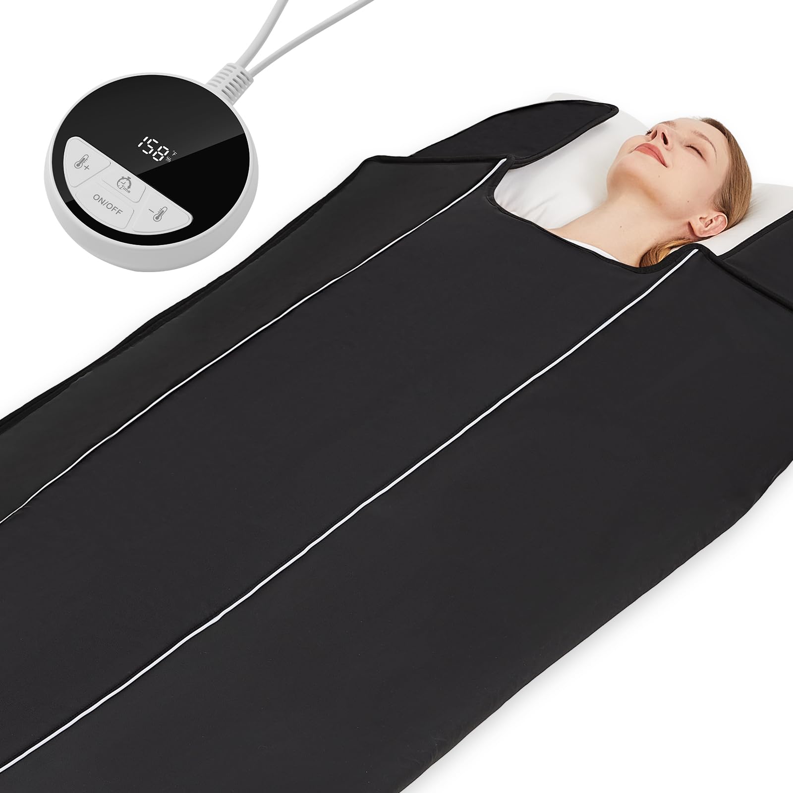 Amazon.com : CAMECO Sauna Blanket for Home Use, PU Home Sauna Bag for ...