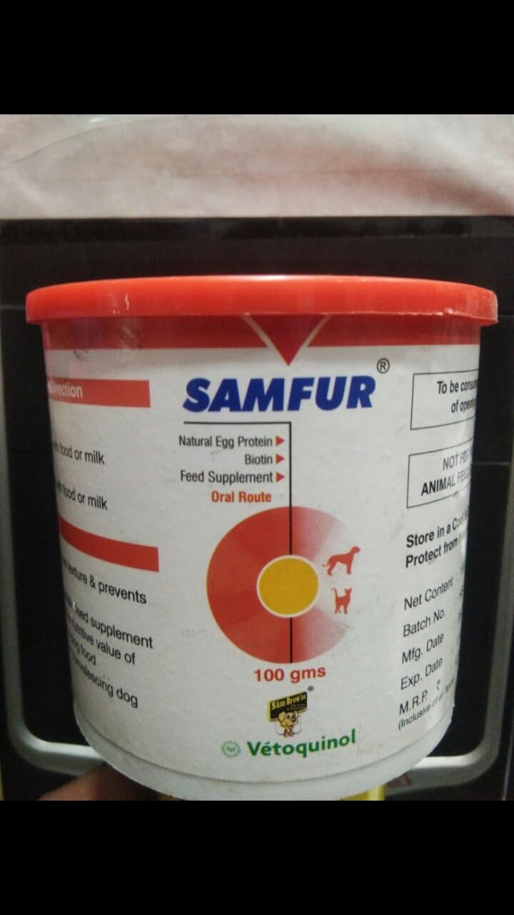 Buy Generic Vetoquinol Samfur Protein Powder for Dog, 100g Online at ...