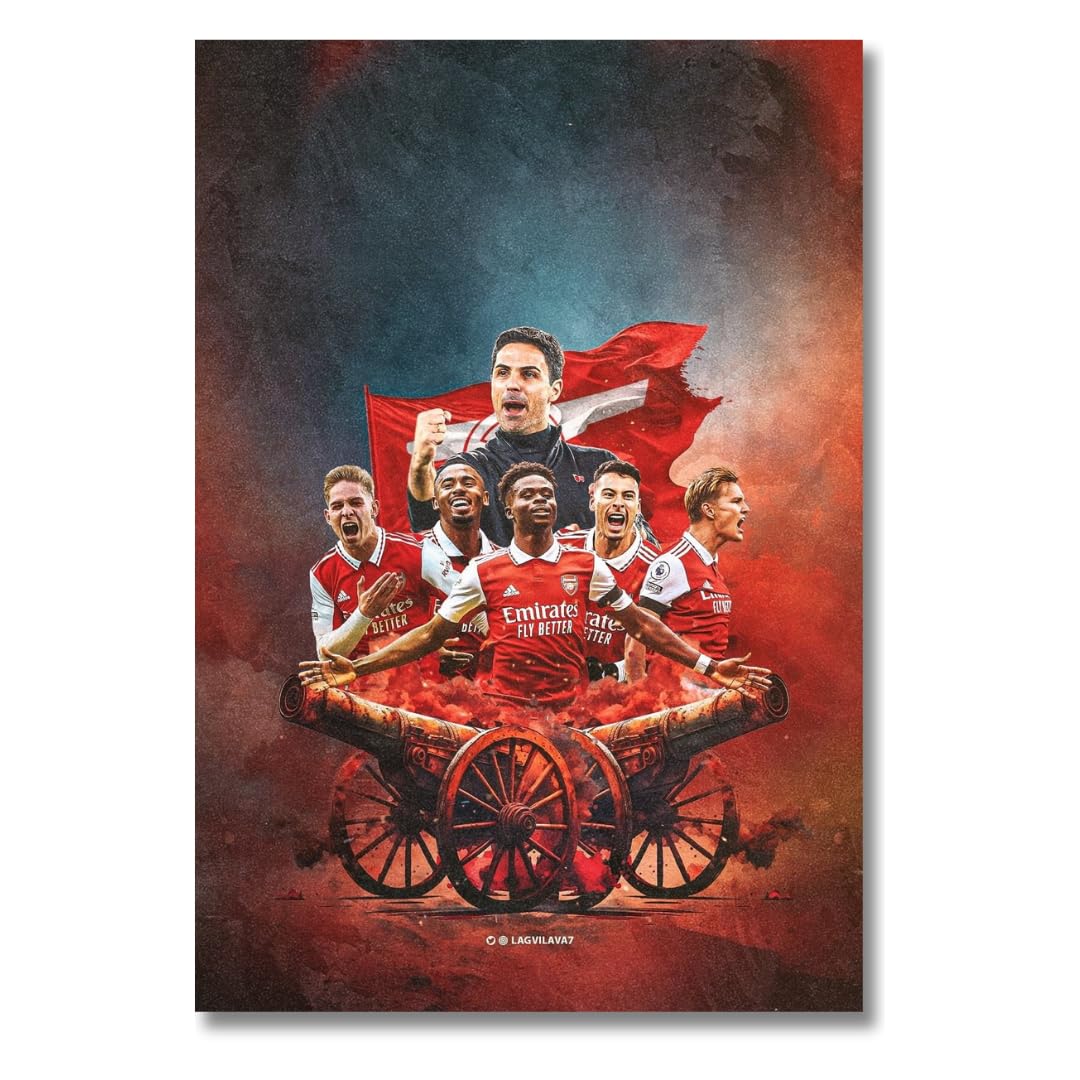Arsenal | Football Posters for Wall | A3 and A4 sizes | 400 GSM Paper ...