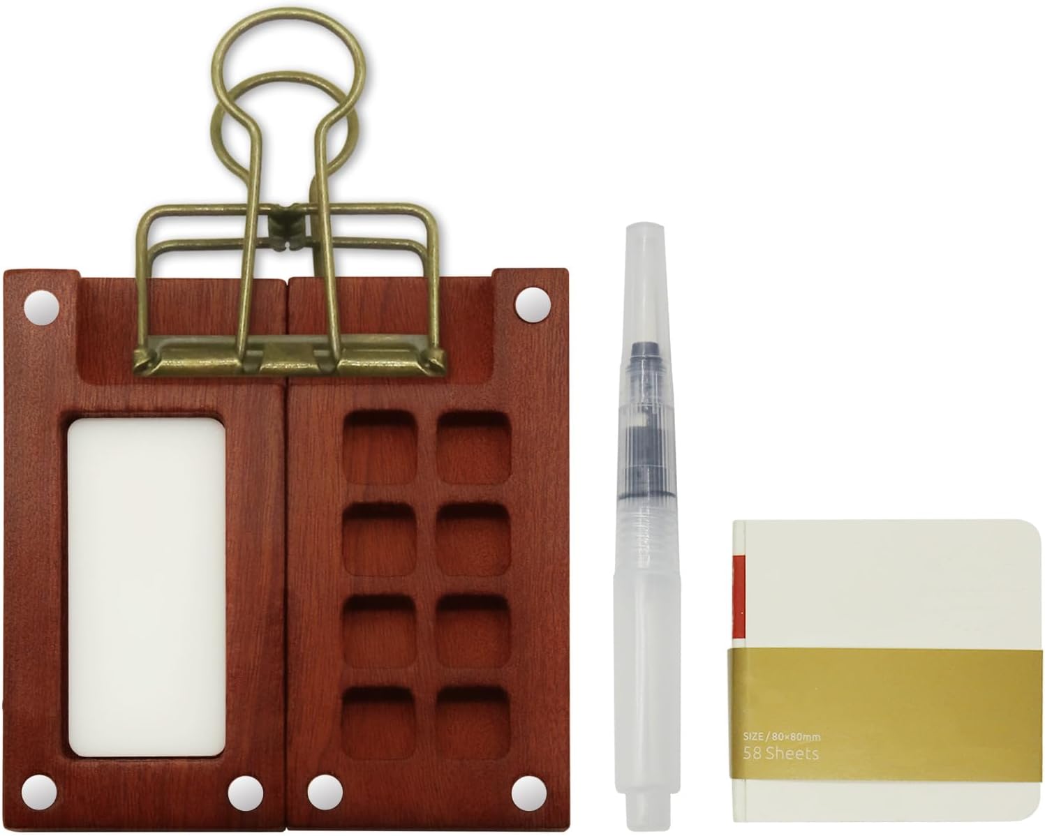 Amazon.com: Mini Watercolor Paint Set Travel, Portable Travel ...