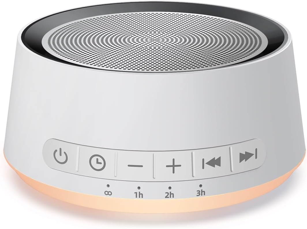 Amazon.com: Brown Noise Sound Machine with 30 Soothing Sounds 12 Colors ...