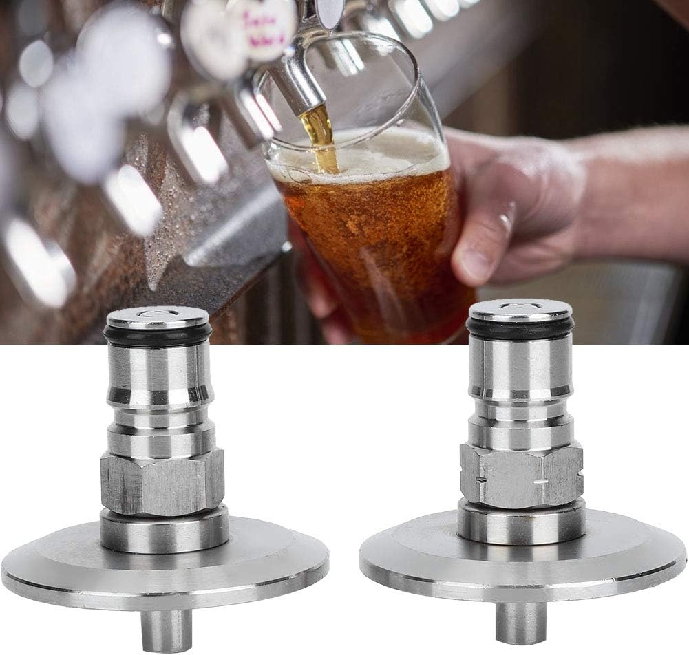 Amazon.com: 1.5in Liquid Lock Post Tri Clamp to Ball Connector Beer ...