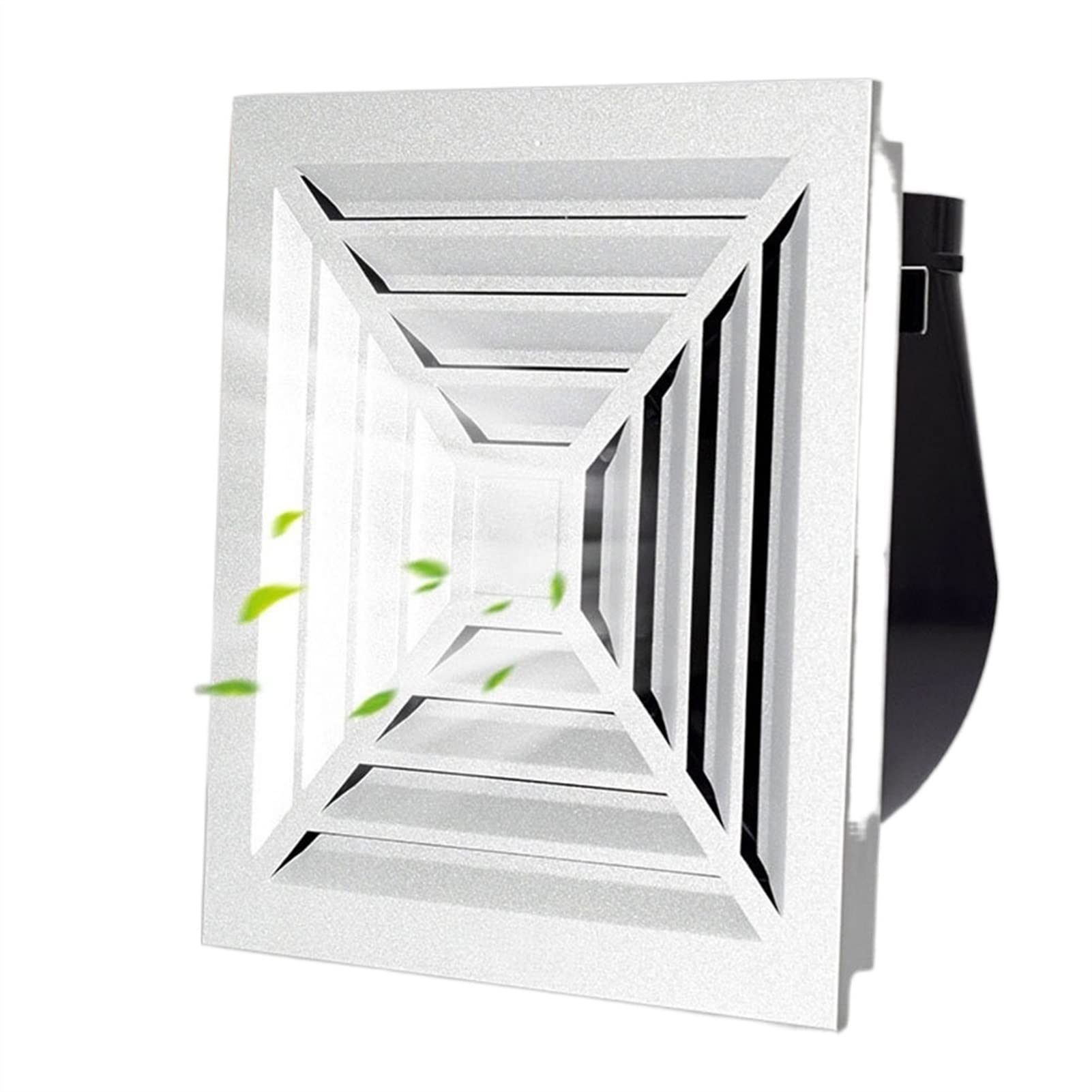 Tomyeus Exhaust Fan Integrated Ceiling Exhaust Fan 30 30cm Silent ...