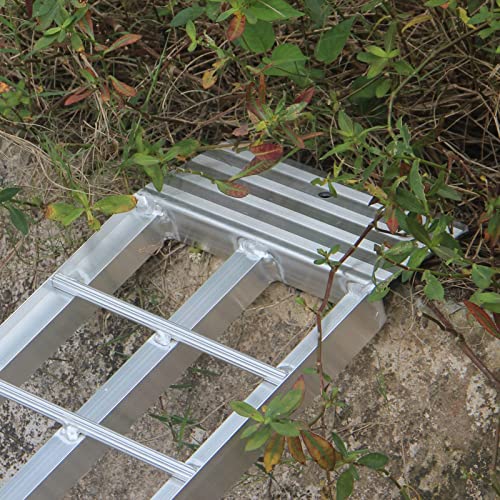 Snapklik.com : VENDAV Aluminum 2PC Shed Ramps Loading Ramps Mower Ramps ...