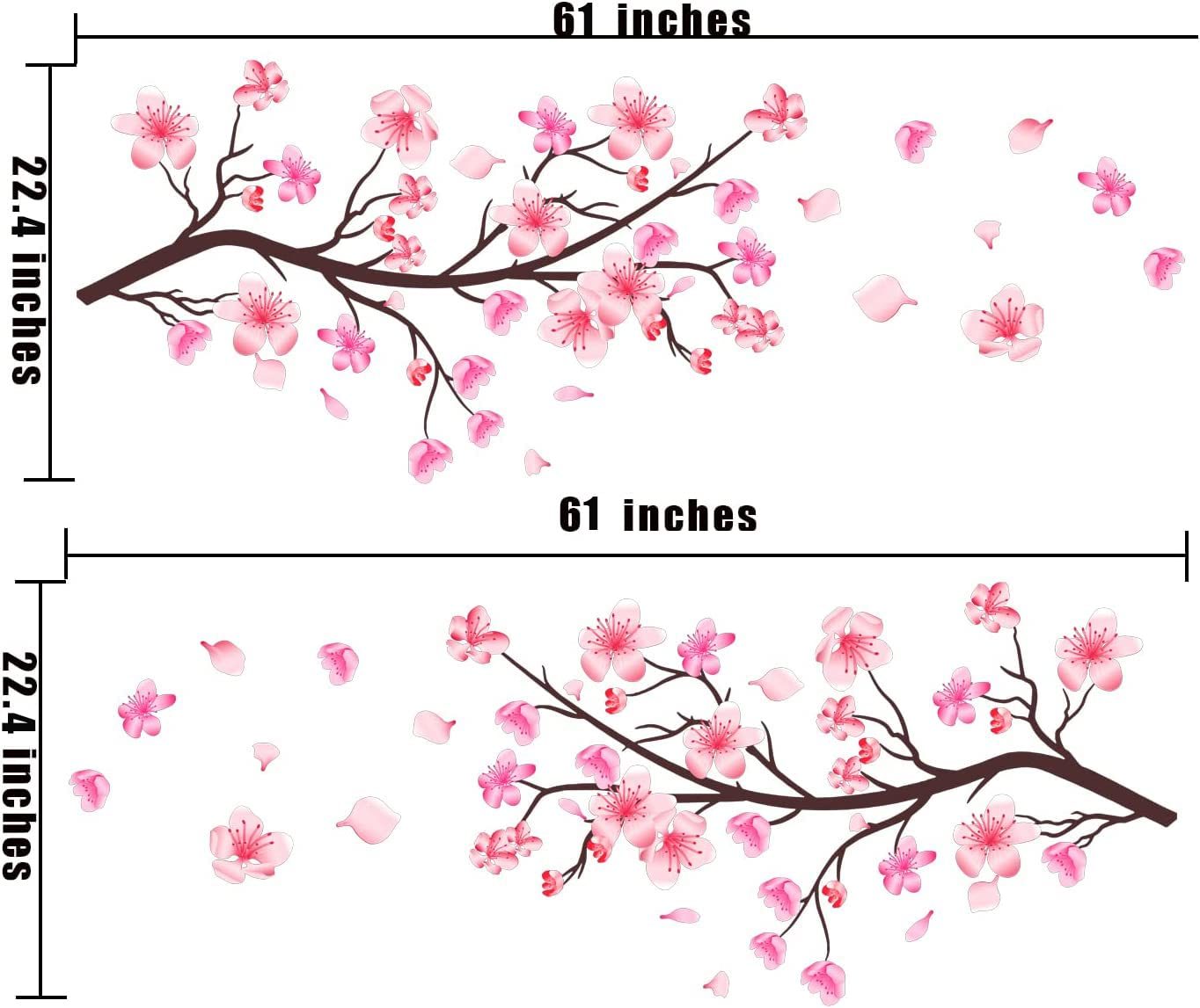 Cherry Blossom Car Decal Satin Cherry Blossom Pink Aura Vinyl