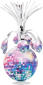 Amazon.com: Fun Express Groovy Vibes Disco Ball Fountain Centerpiece ...