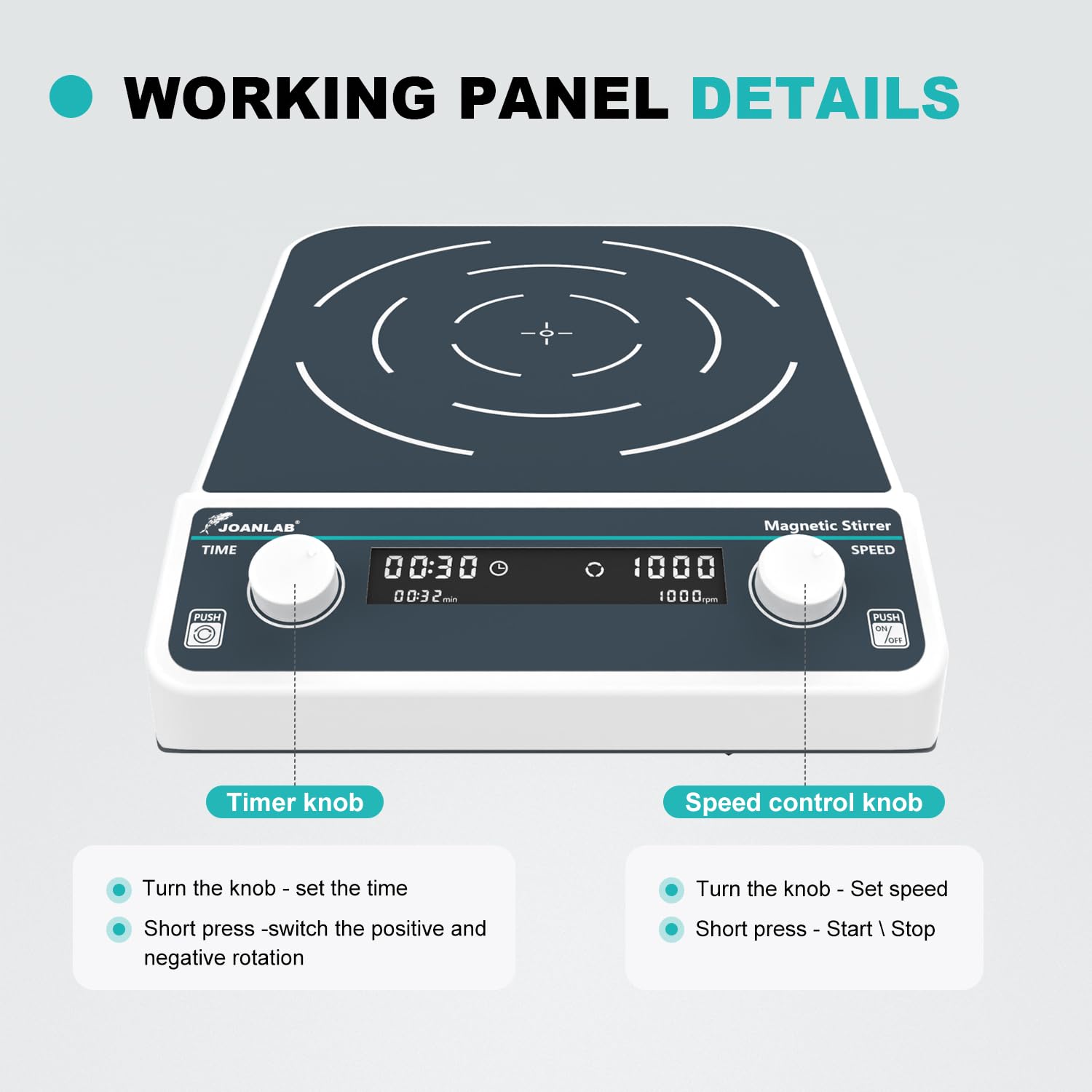 Snapklik.com : Digital Large Magnetic Stirrer Plate 15L Laboratory High ...