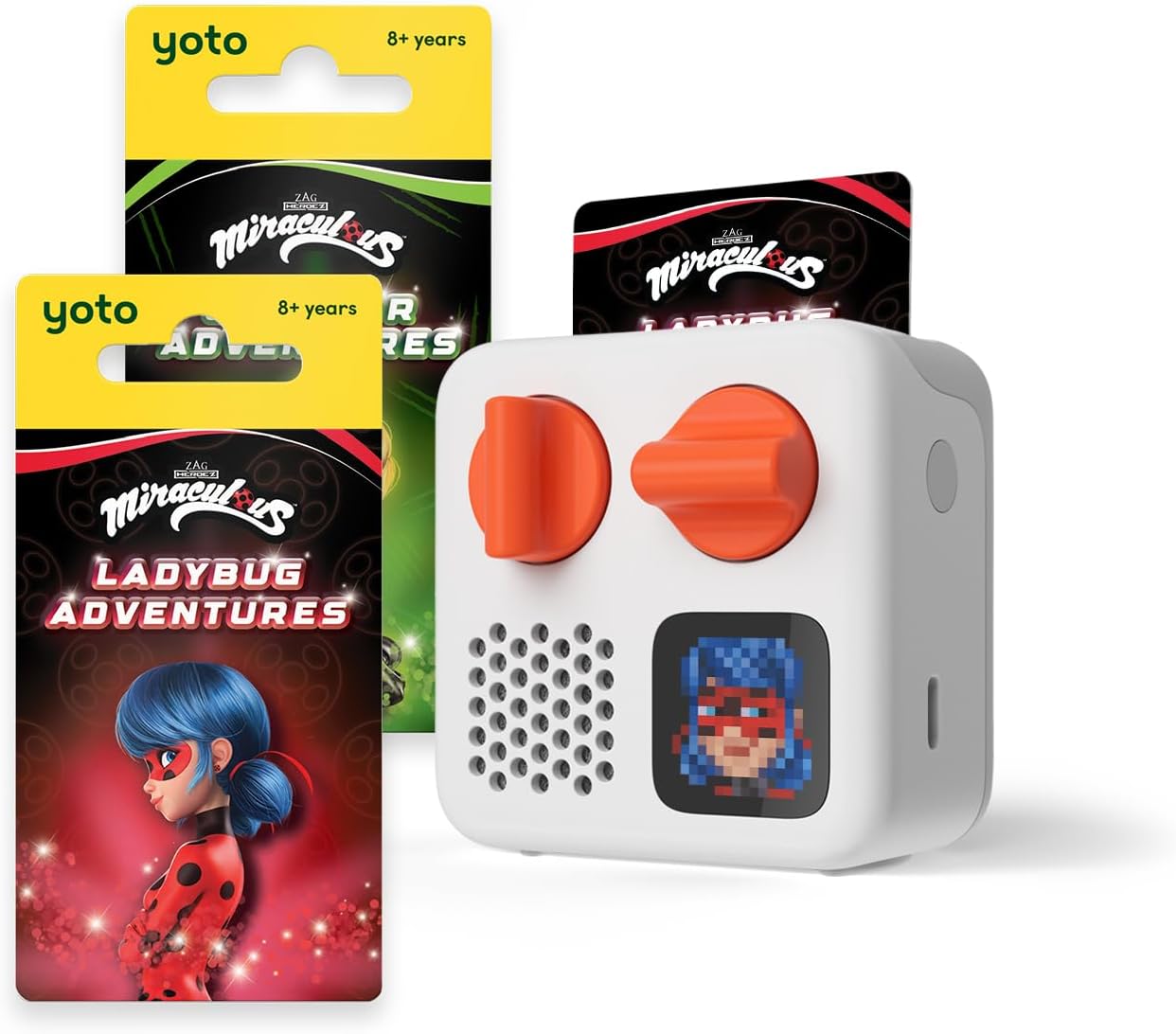 Amazon.com: Yoto Mini (2024 Edition) + Miraculous Bundle – Kids Screen ...