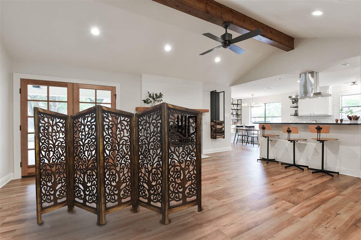 Buy Incredible Arts Wood Wooden Partition Screen/Room Divider ...