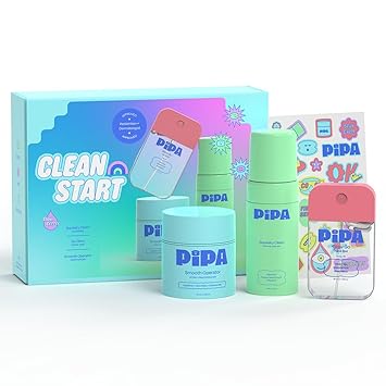 Amazon.com: Pipa Skincare Clean Start Bundle for Kids & Tweens – Glow ...