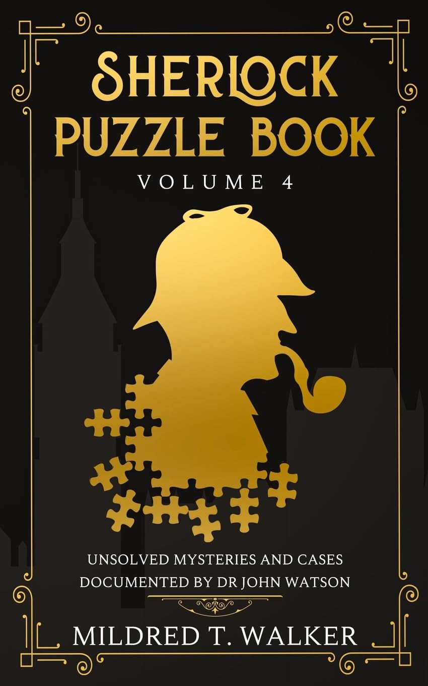 Amazon.com: Sherlock Puzzle Book (Volume 4): Unsolved Mysteries And ...