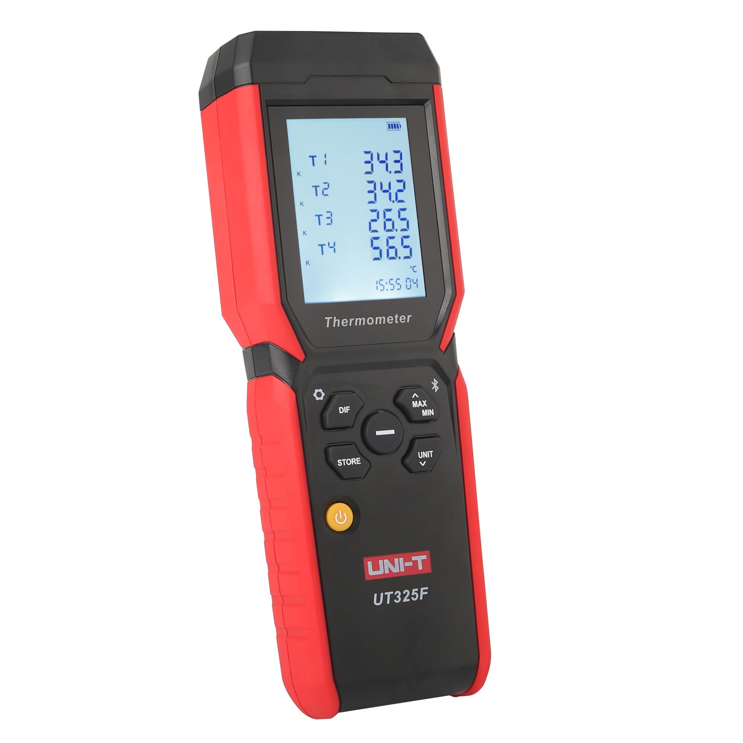 Snapklik.com : UNI-T UT325F Digital Thermometer 4 Channel Temperature ...