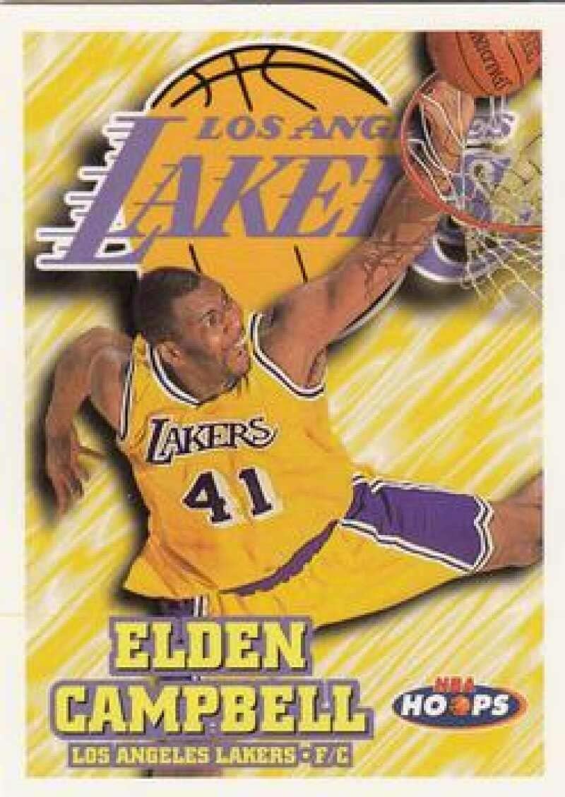 Amazon.com: 1997-98 NBA Hoops Series 2#258 Elden Campbell Los Angeles ...