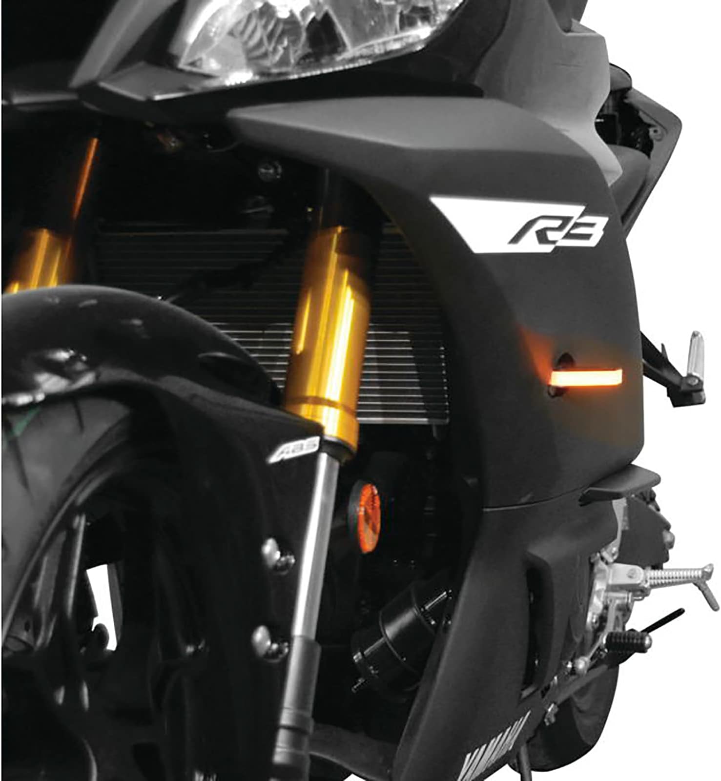 Amazon.com: New Rage Cycles Front Turn Signals for Yamaha R7 No ...