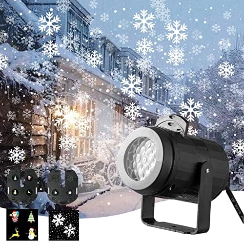 Amazon.com: Callenbach Christmas Projector Lights, Snowflake Projector ...