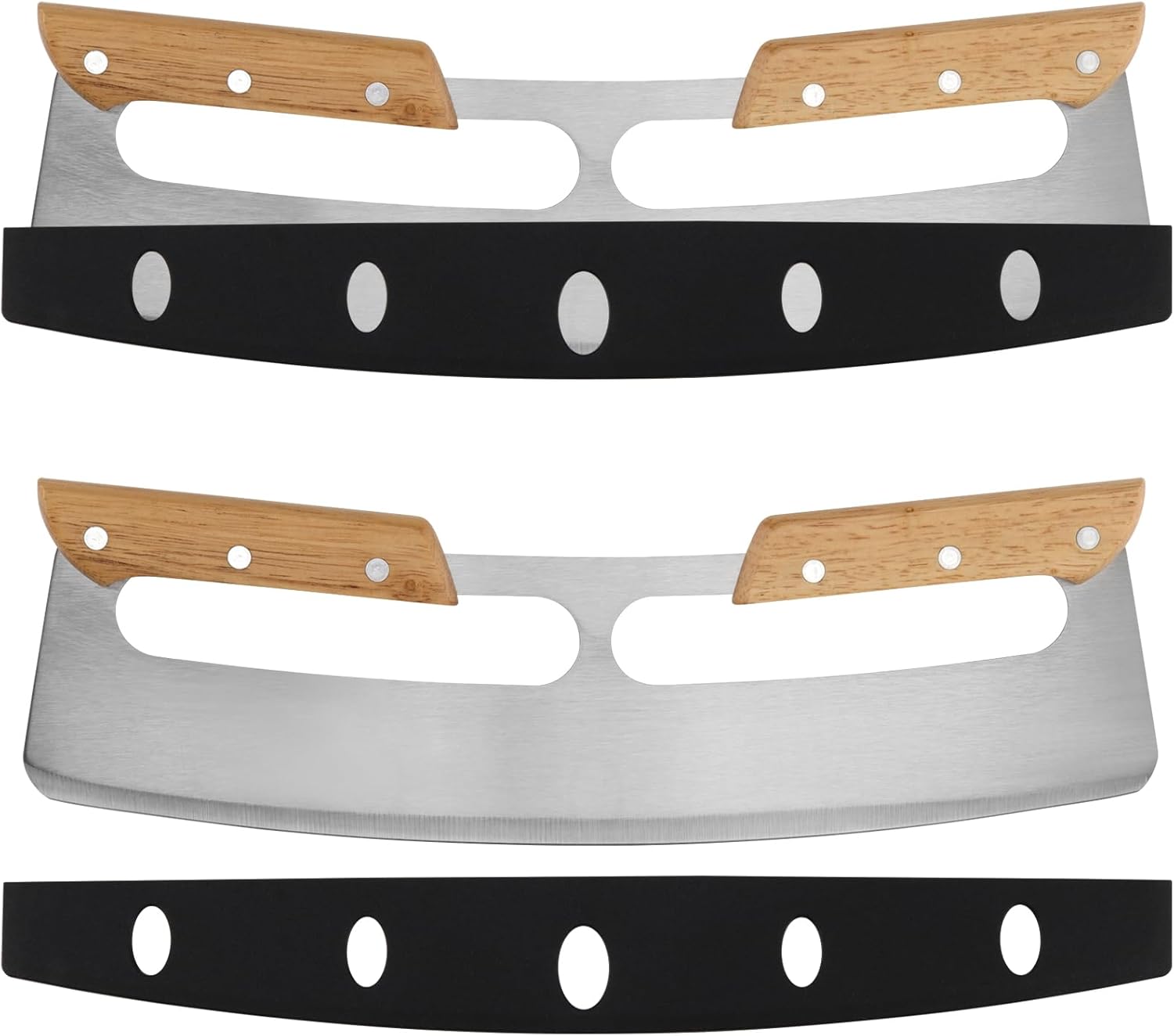 Amazon.com: 2 PCS 14 Inch Stainless Steel Pizza Cutter Rocker, Pizza ...