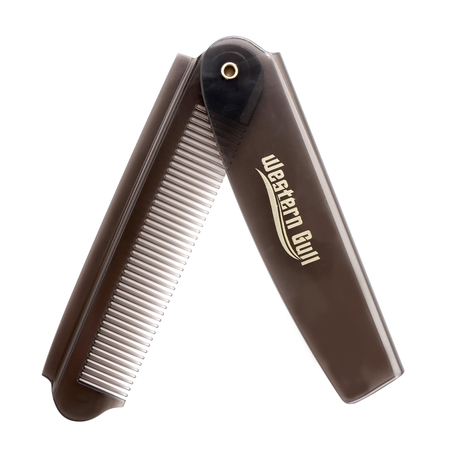 Kasoud Folding Pocket Comb, Plastic Portable Travel Hair Brush, Folding ...