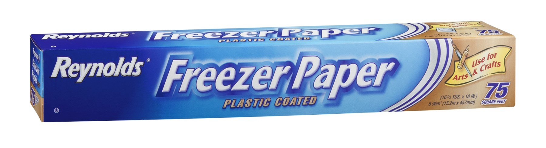 Buy Reynolds Wrap Freezer Paper 18" X 50' Roll, 75 Square. Feet (Pack ...