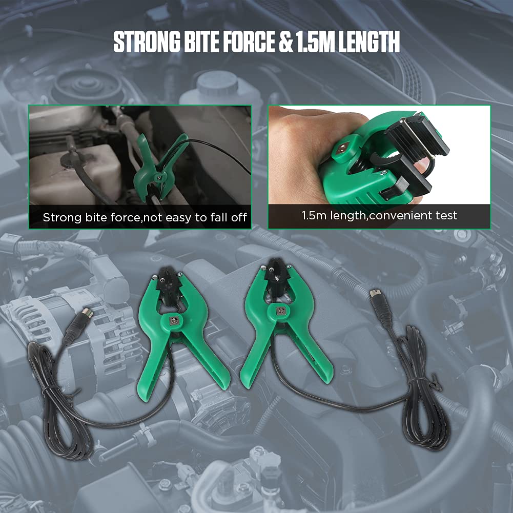 HVAC Digital Manifold Gauge set 2PC Temperature Clamps Strong bite ...