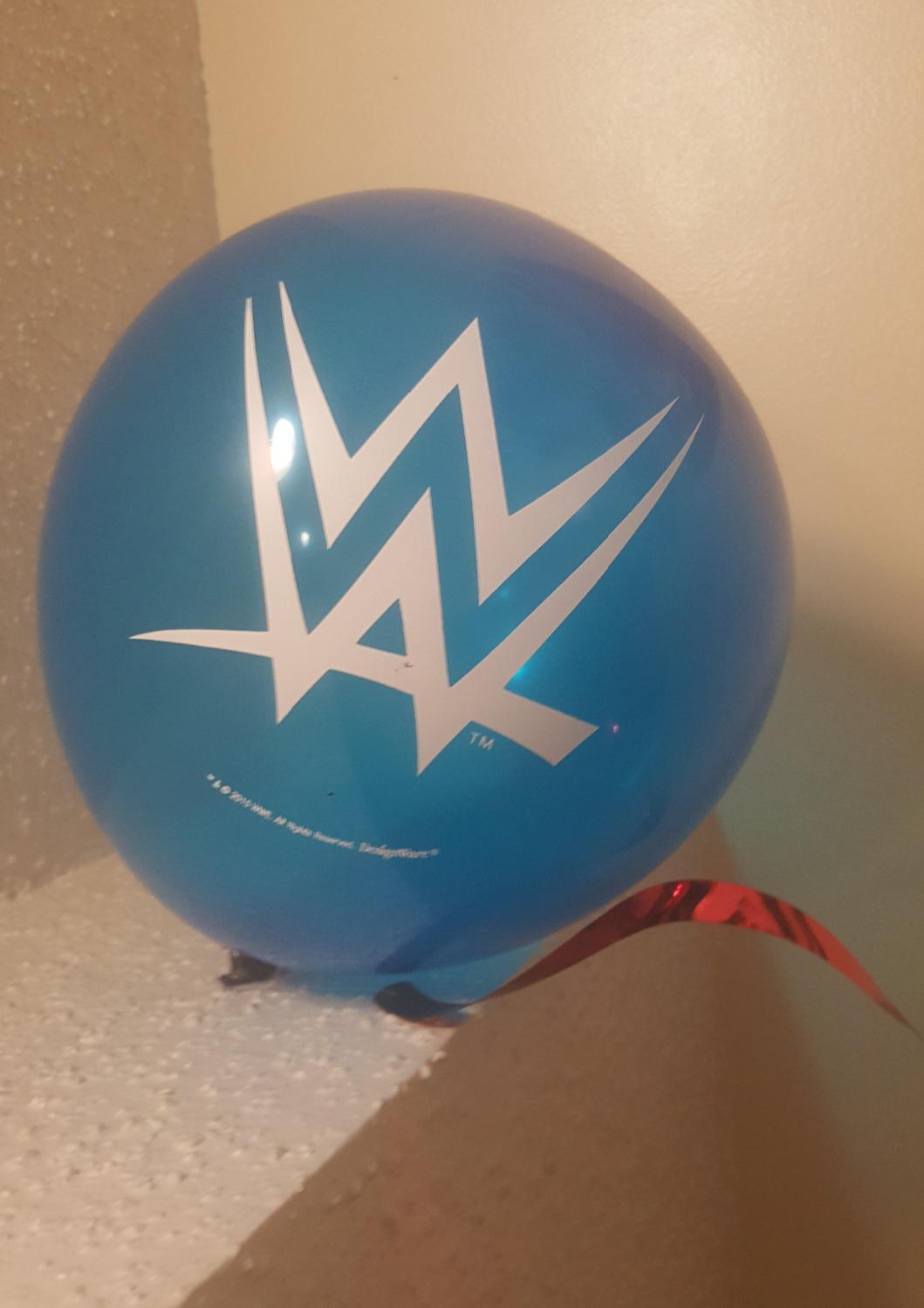 Amazon.com: amscan WWEParty Printed Latex Balloons, Party Favor,Red ...