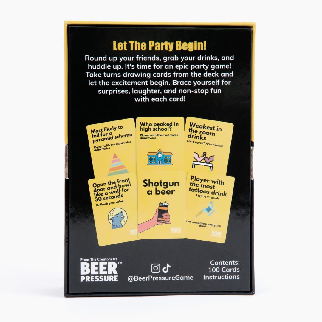 Snapklik.com : Beer Pressure - Drinking Card Game For Parties
