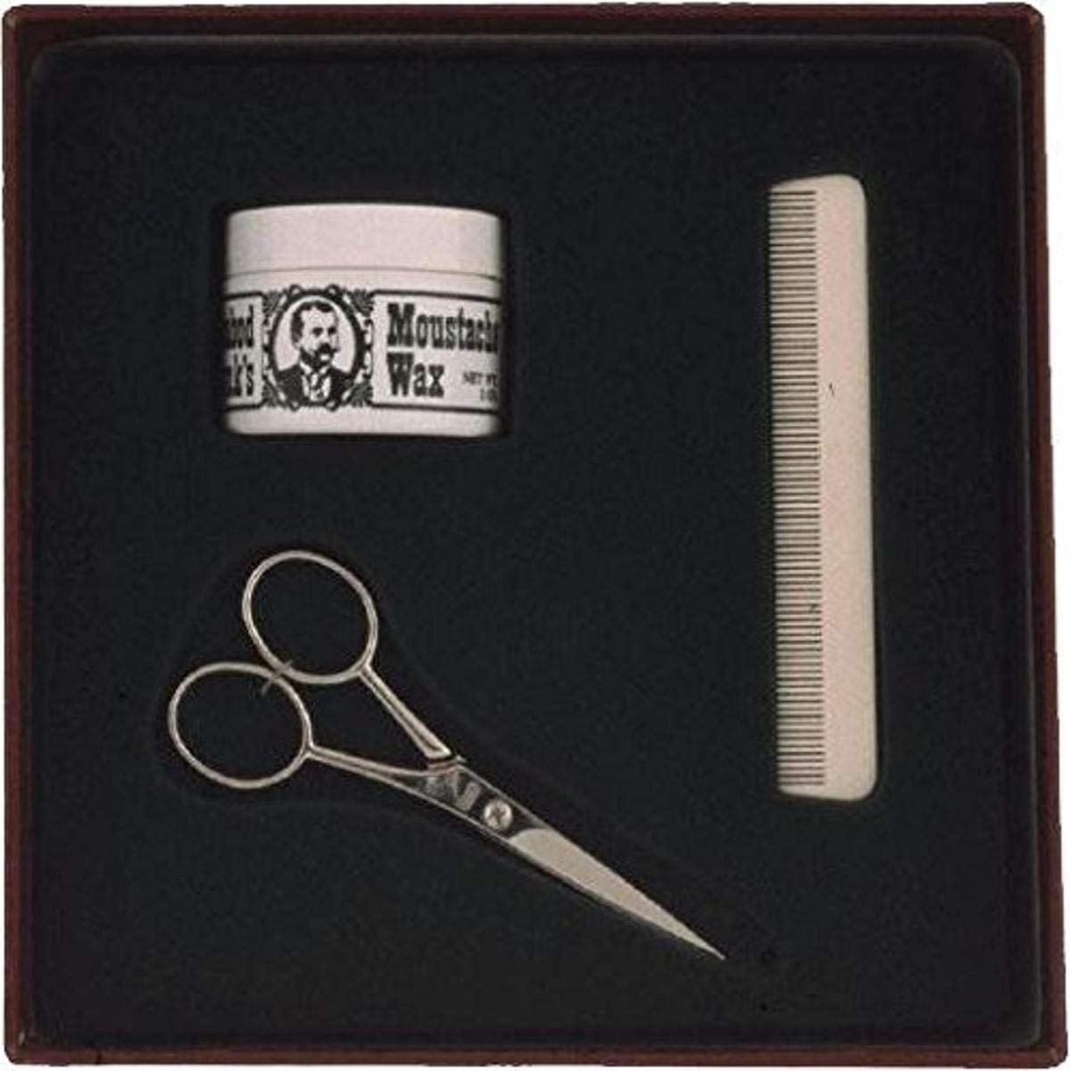Amazon.com : Colonel Conk Model 120 Moustache Wax, Comb, and Scissors ...