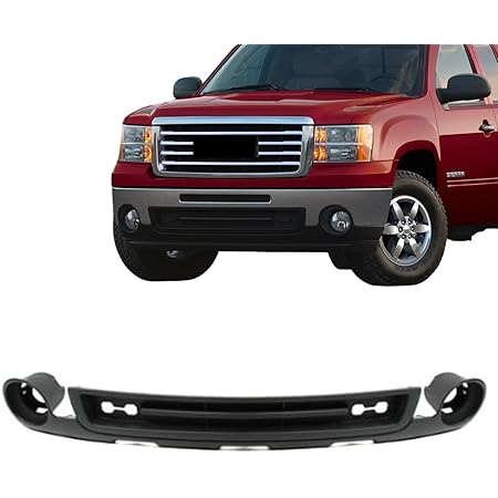 Amazon.com: CarPartsDepot Front Lower Bumper Cover Deflector With fog ...