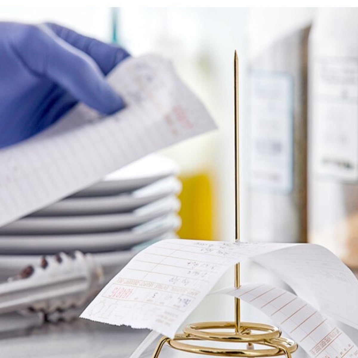 Snapklik.com : 3-1/2" X 6" Check Spindle Iron Plated Gold Finished Set ...