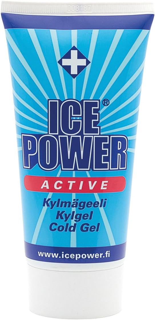 Ice Power Cooling Gel 150ml Tube - Unisex Adults Cooling Gel for Pain ...