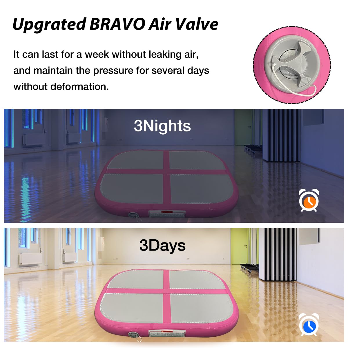 Snapklik.com : PPXIA Gymnastics Air Block Air Mat Inflatable Tumbling ...