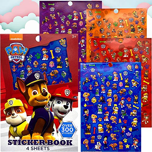 Snapklik.com : Paw Patrol Sticker Book Over 300+ - Perfect For Gifts ...