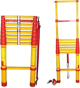 Telescopic Straight LadderCollapsible Telescopic Extension Ladder Non ...