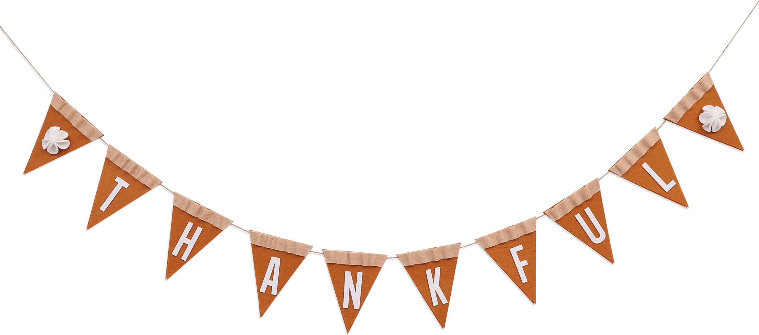 Amazon.com: Agkvw Felt Fall Leaf Garland - Double Layers Felt Leaves ...