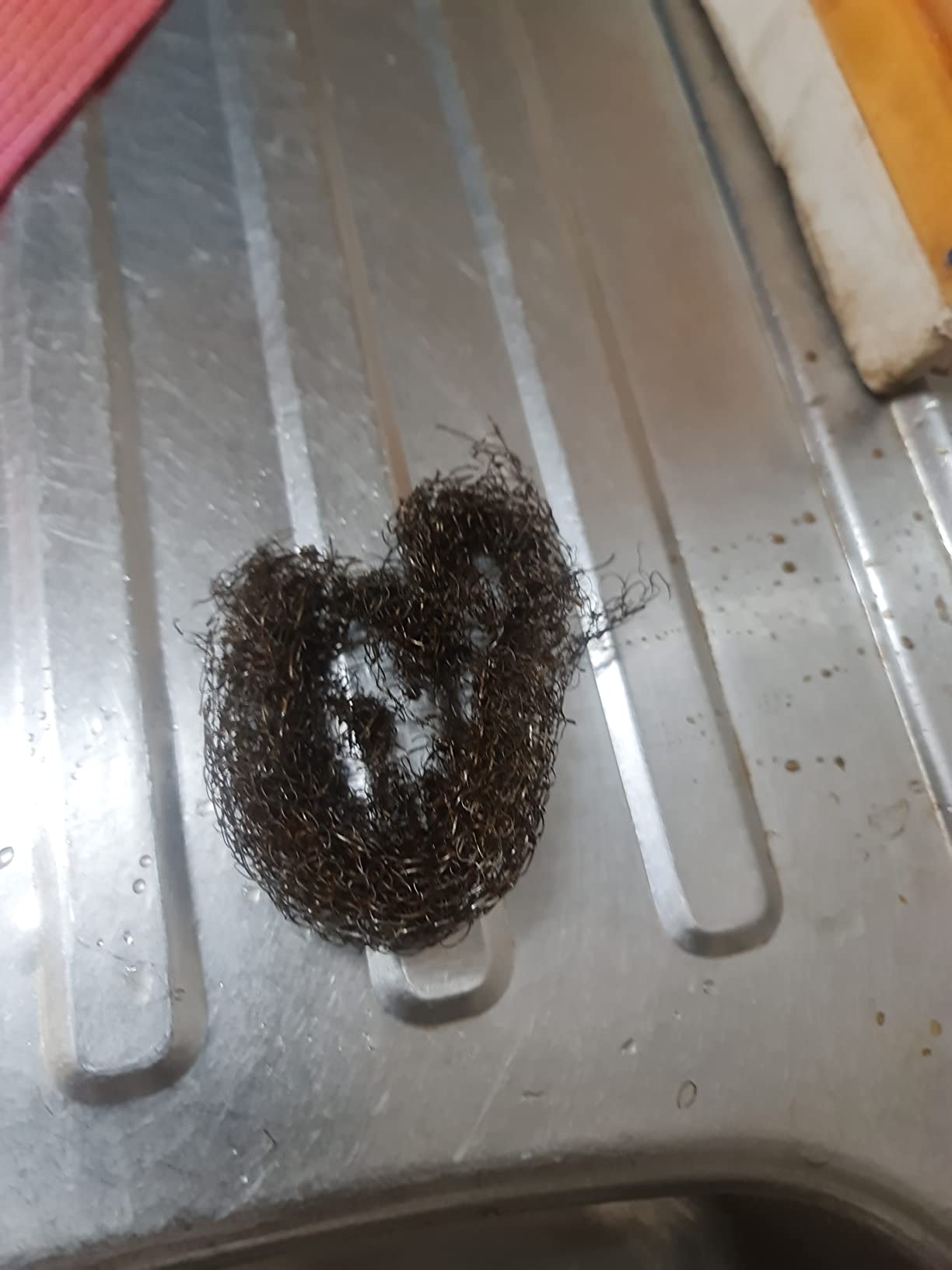 Wheezy Stainless Steel Metal Rust Dish Washer Cleaning Steel Wool Juna ...