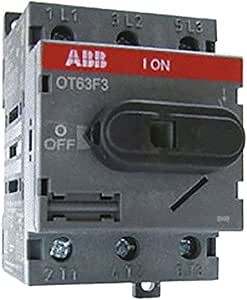 ABB ISOLATOR OT63F3 63A 3P (W/SHAFT OXS6X180+HANDLE OHBS2AJ) 1SCA105332R1001+1SCA101659R1001 ...
