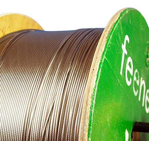 Buy Feeney 5500 1X19 Stainless Steel T316 Cable, 1/8" X 500' Reel ...