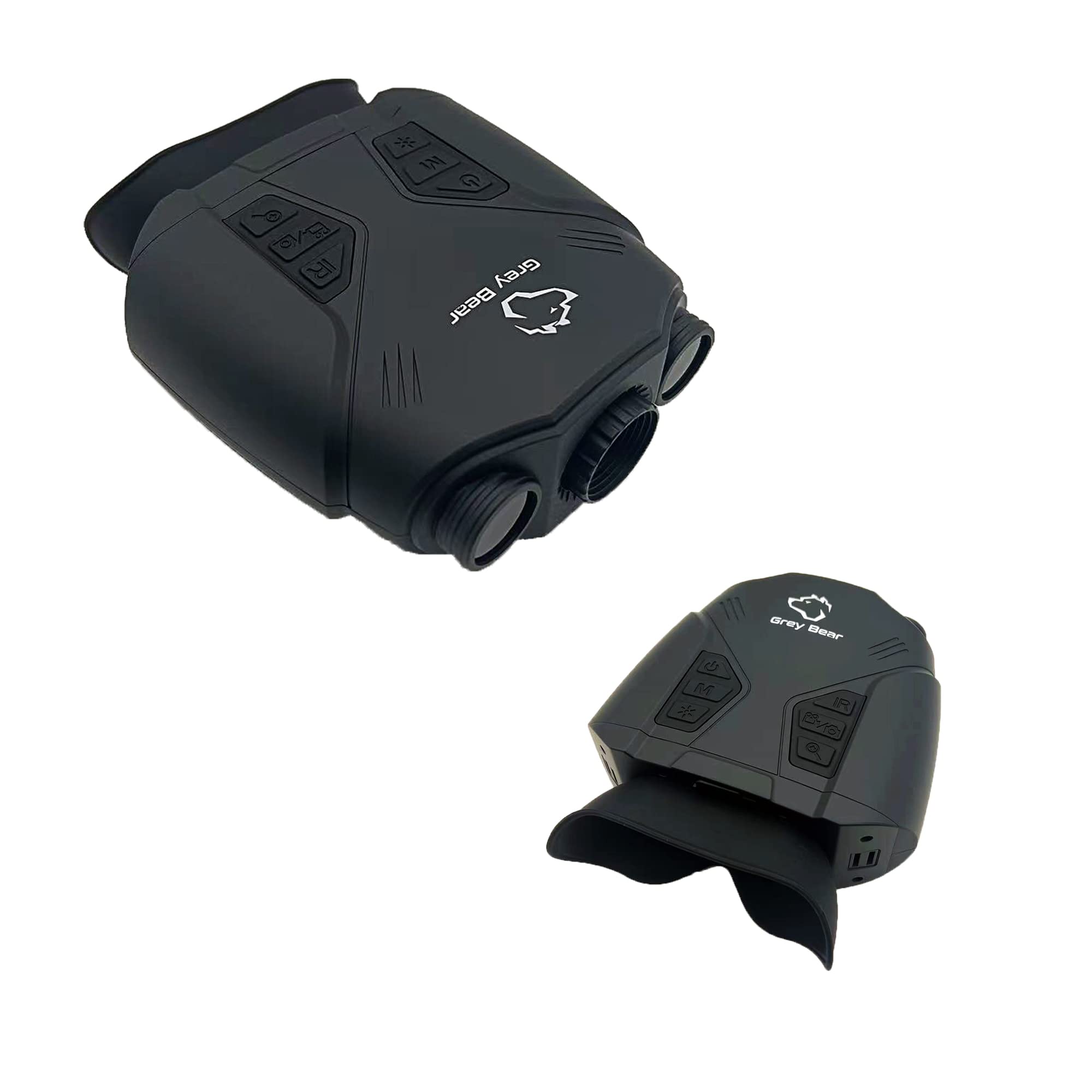 Grey Bear Night Vision Pro 2 (New) I Infrared Binocular I Night Vision ...