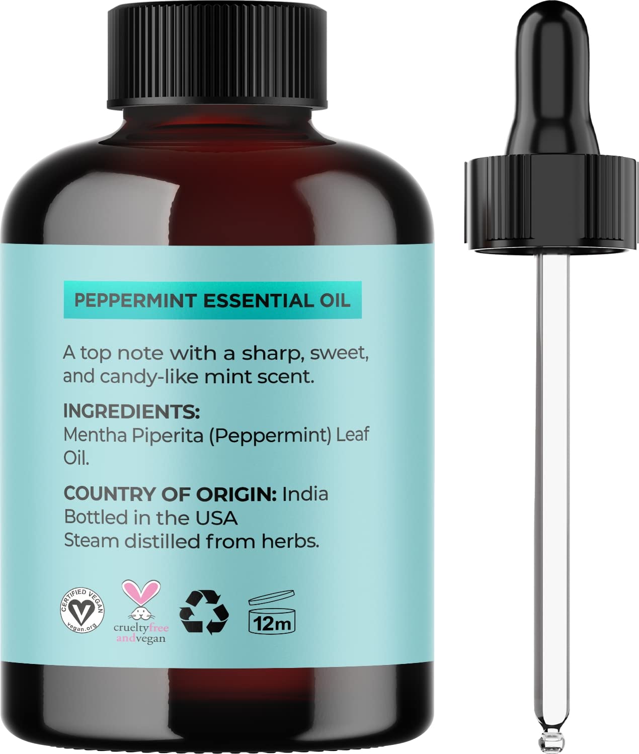 Snapklik.com : Peppermint Essential Oil For Diffuser Aromatherapy - 100 ...